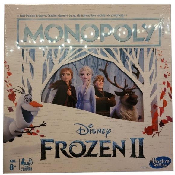Hasbro | Toys | Monopoly Disney Frozen Ii Edition | Poshmark